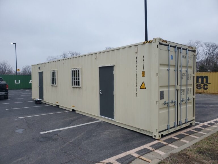 The Ideal Jobsite Solution: Shipping Container Office - Rent-A-Container